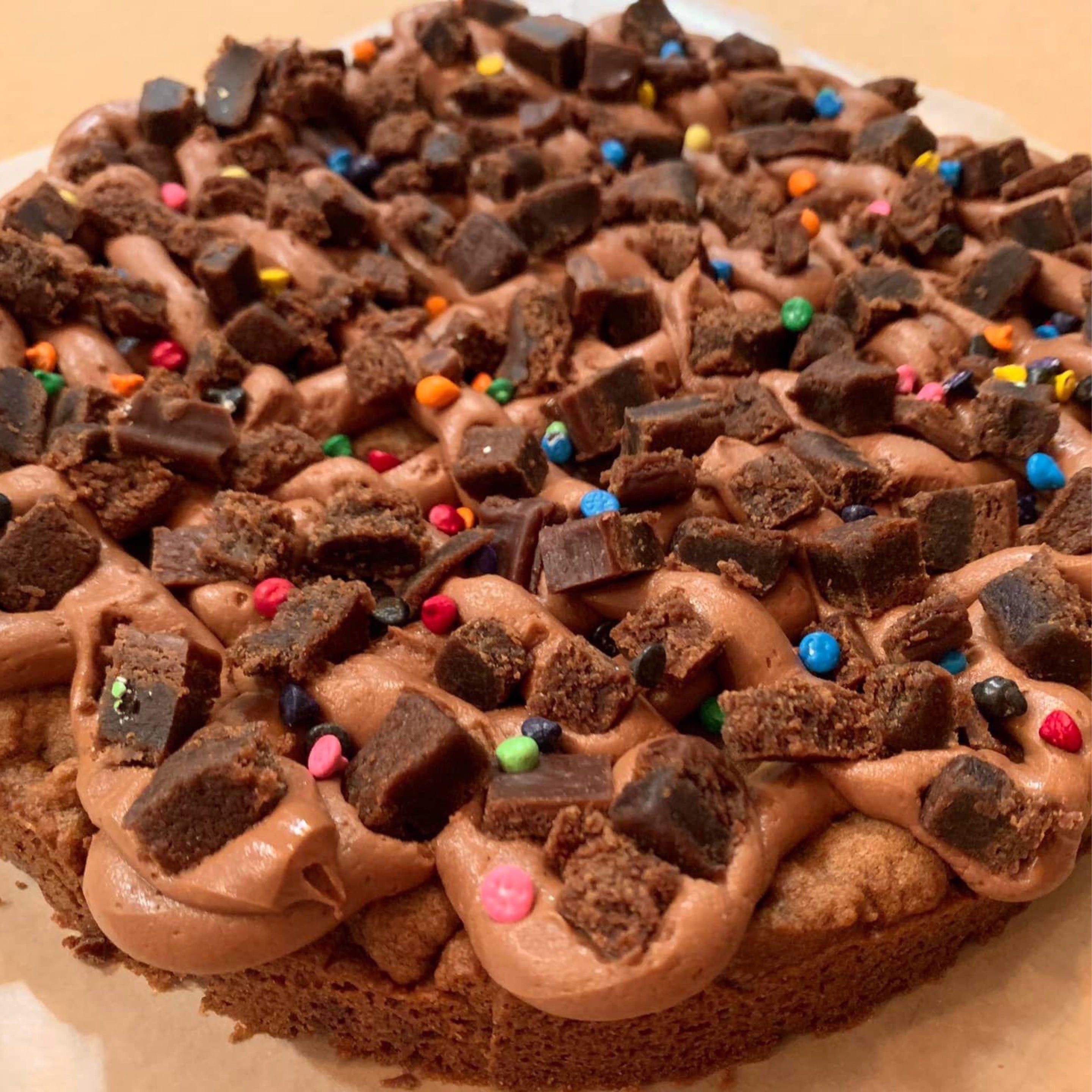 Dangit Debbie Cookie Cake | The Chunky Poodle Cookie Co.